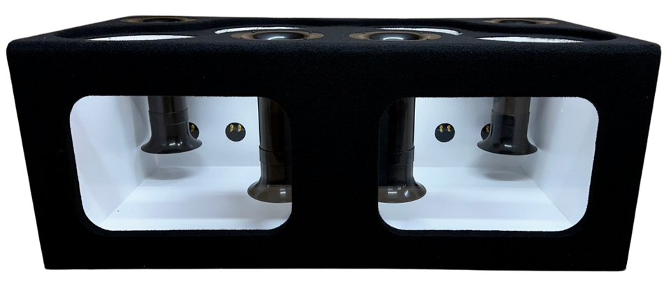 Custom Ported Sub Box Enclosure for 4 10" Subs ~ ACRYLIC PLEXIGLASS ...