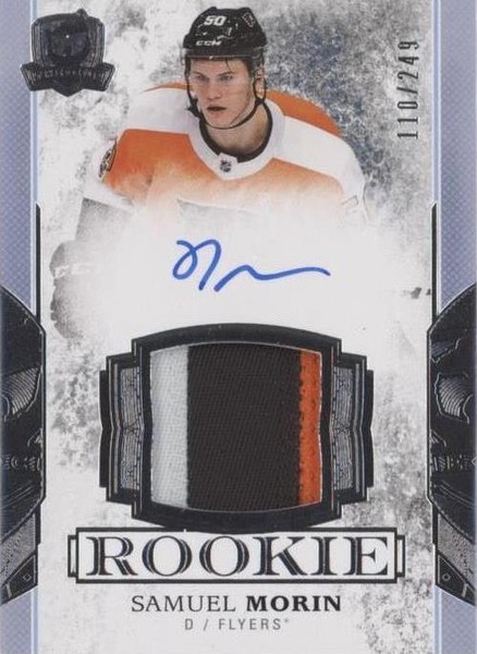 2017-18 Upper Deck The Cup - Rookie Patch Autograph #125 Samuel Morin /249 (AU, MEM, RC) for ...