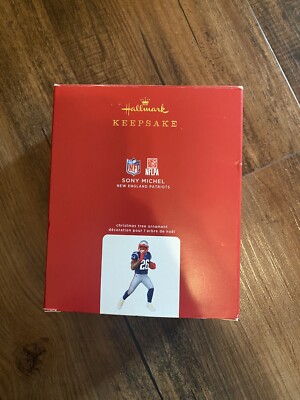 2020 Hallmark Christmas Ornament Sony Michel - New England Patriots | eBay
