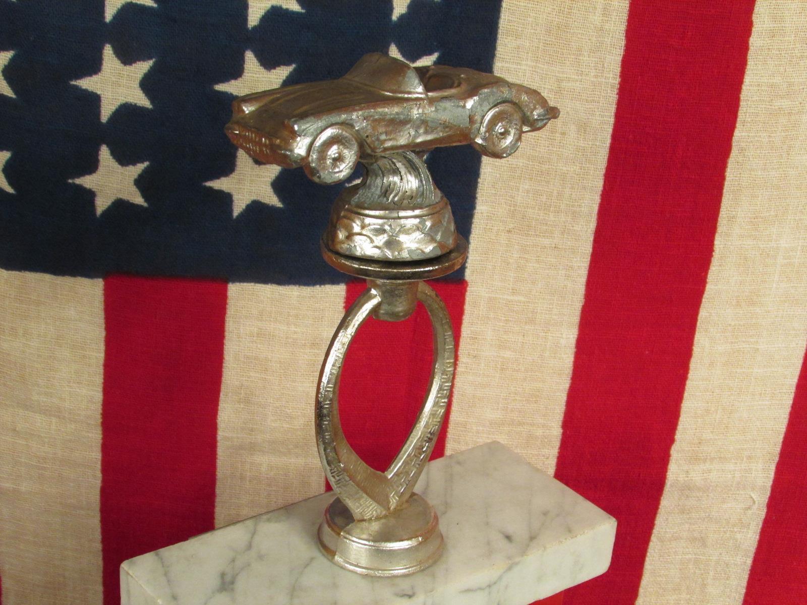 Vintage 1960s Auto Racing Drag Trophy Springtime Shine 9 Ford Class Hot ...