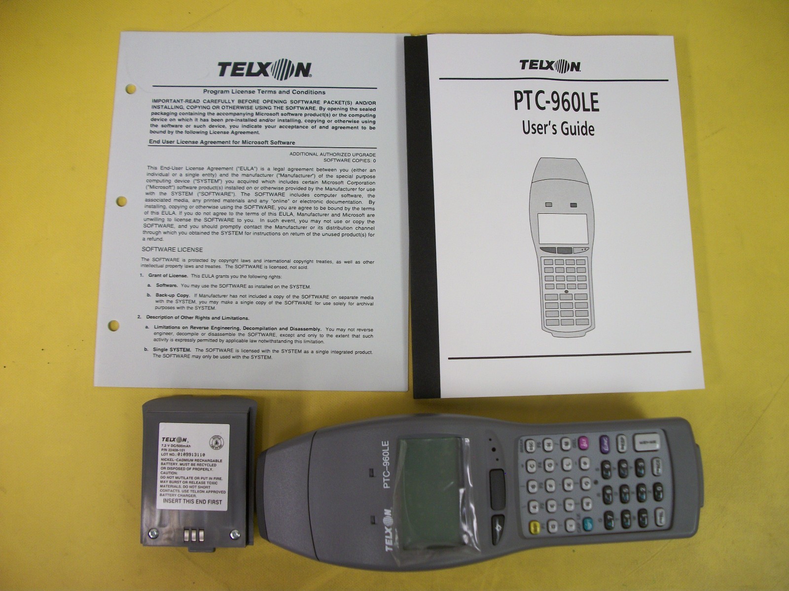 Telxon Ptc-960le Handheld Computer PTC960LE for sale online | eBay