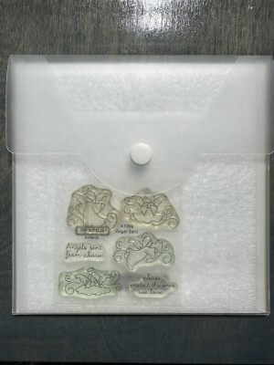 Close to My Heart CTMH-A1099 1099 ANGEL SENT Clear Stamp Set Angels ...