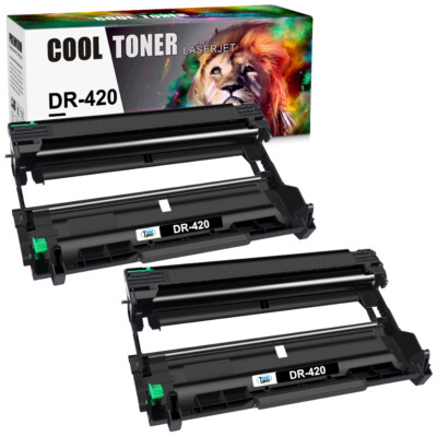 2PK DR420 DR450 Drum Unit for Brother HL-2220 HL-2230 HL-2240 HL-2270DW ...