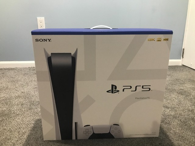 Sony PS5 Blu-Ray Edition Console - White for sale online | eBay