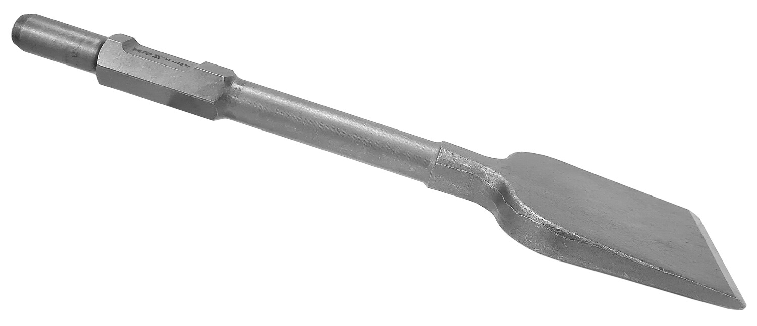 Breitmeißel Spatmeißel Meissel Flachmeißel HEX 125 x 450 mm Stemmmeißel ...