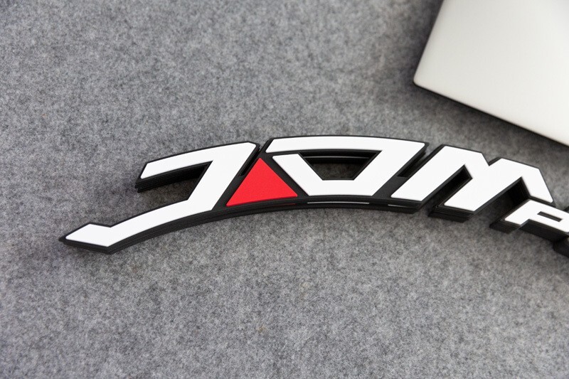 Rubber Tire Lettering Sticker JDM 1.25'' 15''-24'' Waterproof Letters ...