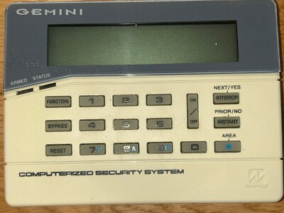 NAPCO GEMINI GEM-RP1CAE2 ALPHA KEYPAD | eBay