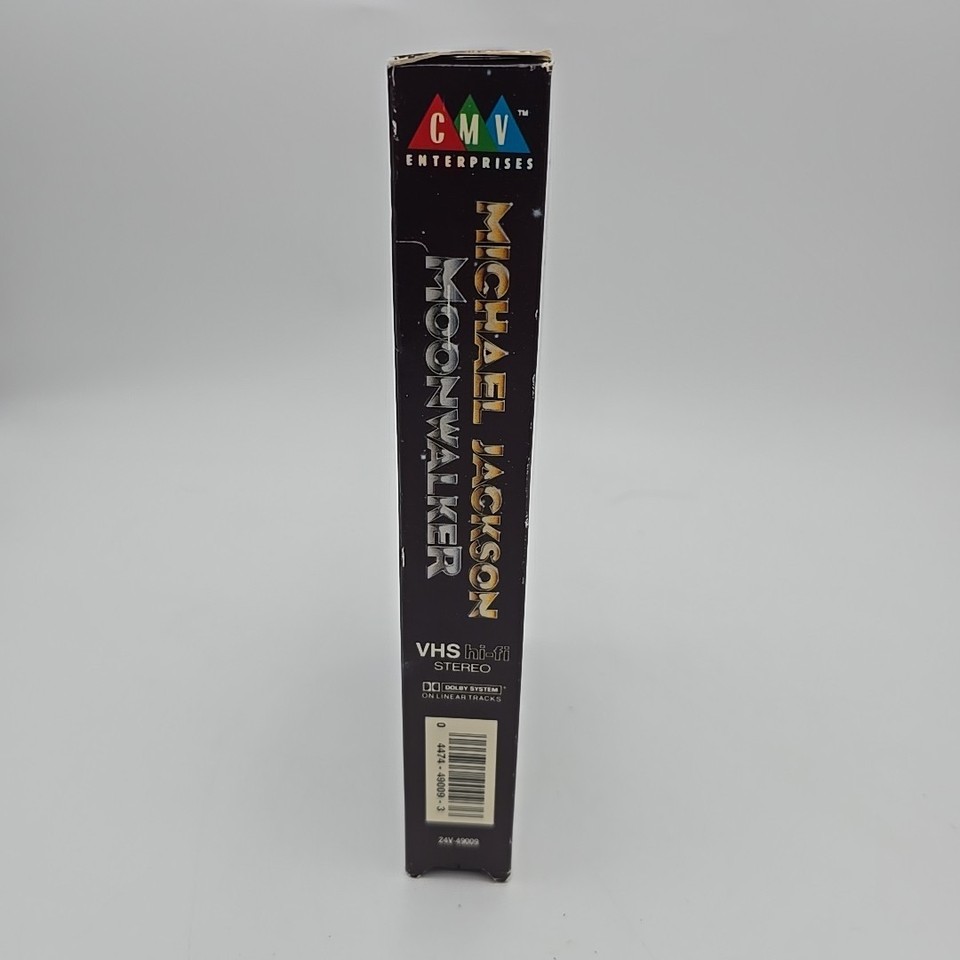 Michael Jackson Moonwalker VHS 1988 Ultimate Productions Rare ...