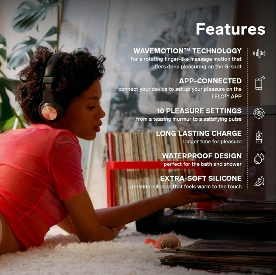 Lelo IDA Wave Dual Vibrator Multi Mode Stimulator Massager USB ...