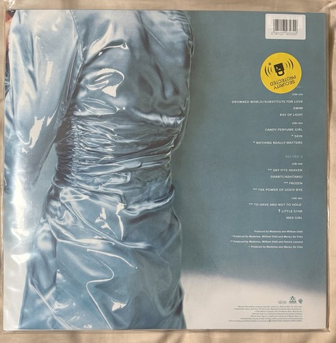 Madonna – Ray Of Light 12" 2017 Blue Vinyl Sainsbury's SEALED | eBay