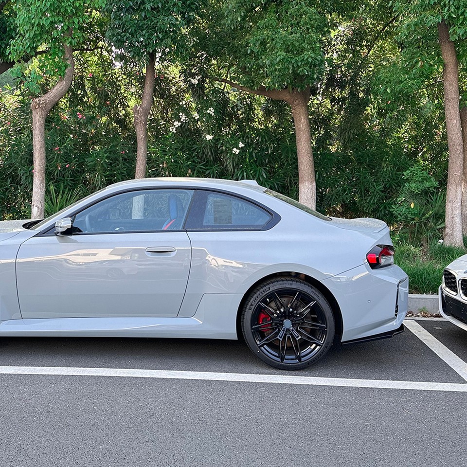 Rear Bumper Side Corner Spoiler Trim Cover For BMW M2 G87 2023-2025 ...