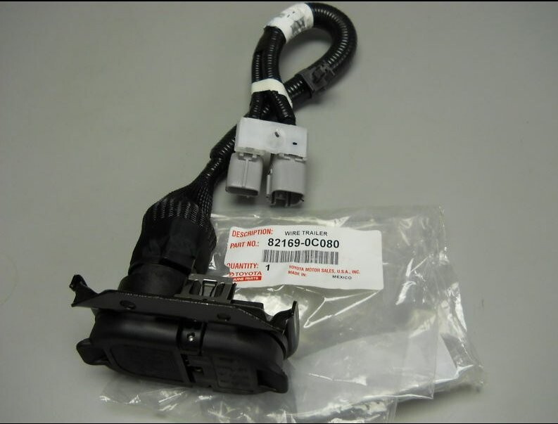 Genuine Toyota Tundra 2007-2014 Tow Hitch Wire Harness 7PIN & 4PIN ...