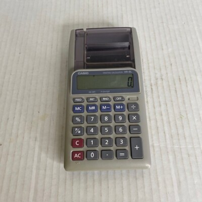 Casio -Calculator - HR-8L - Portable - Printer - Plain Paper - 2.25 ...