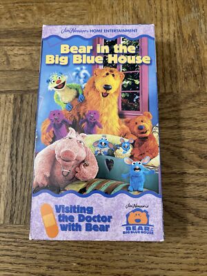 Bear In The Big Blue House Visiting The Doctor With Bear VHS ...