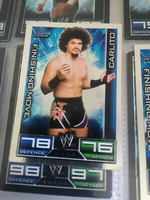 Cartes Catch Slam Attax 2008 Topps Foil Card Finishing Move #21 Carlito ...