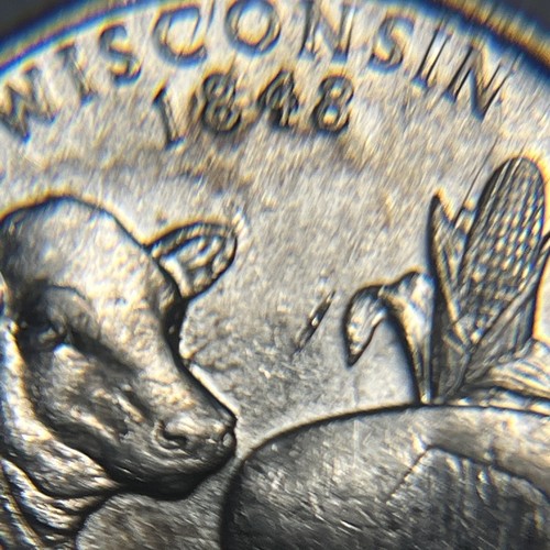 2004 D Wisconsin State Quarter Die Crack Error | eBay