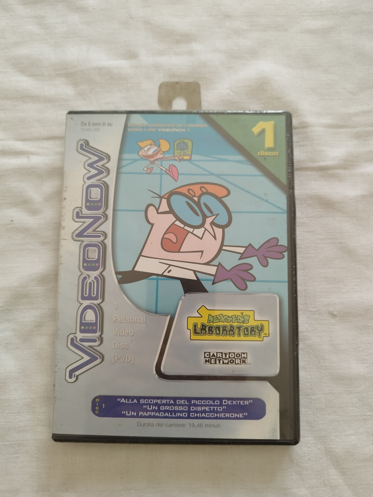 VIDEONOW DEXTER'S LABORATORY IL LABORATORIO DI CARTOON NETWORK DISCO 1 ...