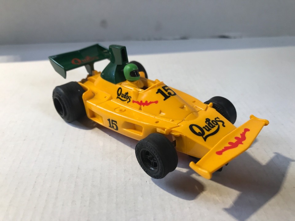 C147 SCALEXTRIC FERRARI 312T - QUDOS GREEN & YELLOW #15 -EXC/UNBOXED ...