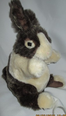 Folkmanis Dutch Rabbit Bunny Puppet Plush Toy Full Body, 10 inch | eBay