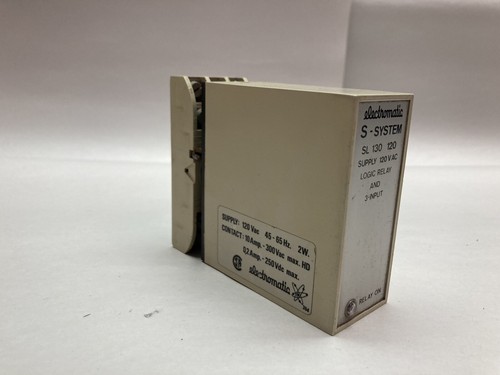 Electromatic,SL 130 120,S-System Logic Relay and 3-Input Supply | eBay