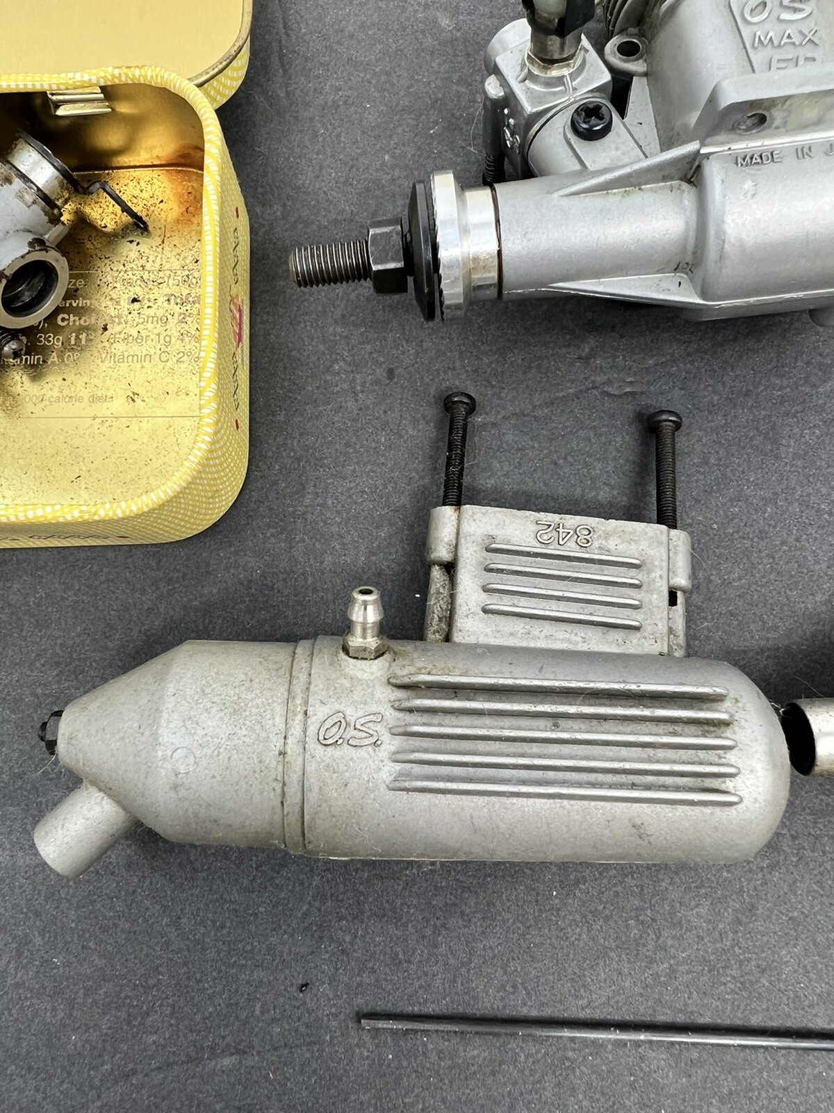 OS Max FP 20 & FX 25 R/C Model Airplane Engines with Mufflers 2 Stroke ...