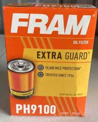 FRAM Extra Guard PH9100 10K Mile Change Interval Spin-On Oil Filter | eBay