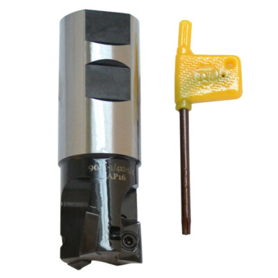 1-1/4'' x 1-1/4'' Indexable End Mill 90 Degree Square Shoulder APKT ...