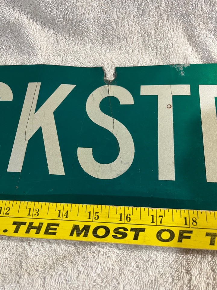 Grateful Dead / Bob Weir-Jack Straw Street Sign-Good Condition- | eBay