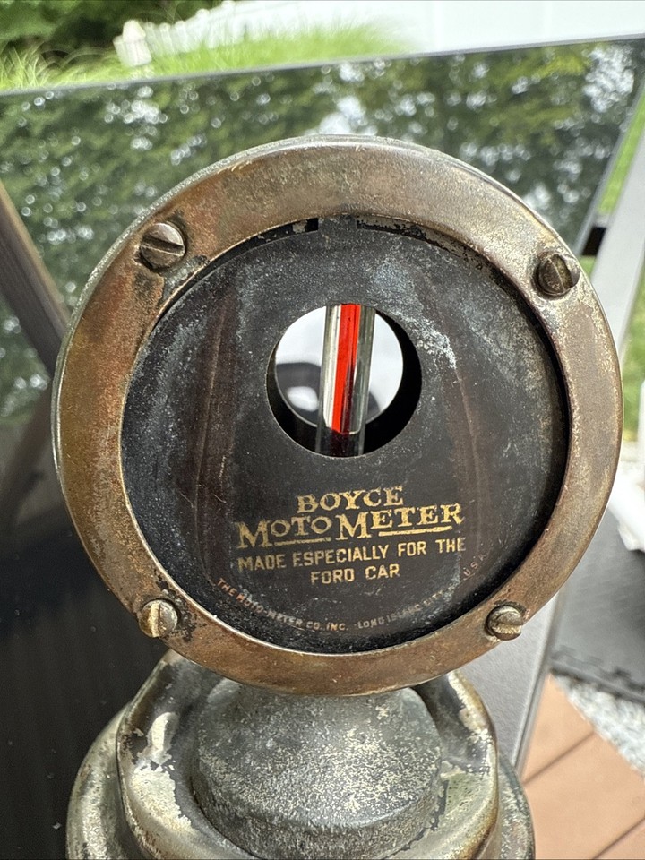Antique Boyce Motometer Model for Radiator Nice vintage for parts Only ...