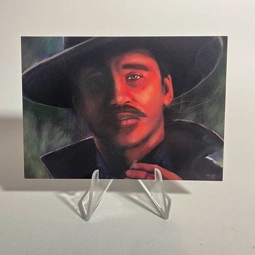Val Kilmer Doc Holliday Tombstone Art Card 1/100 Signed Drew Hackett ...