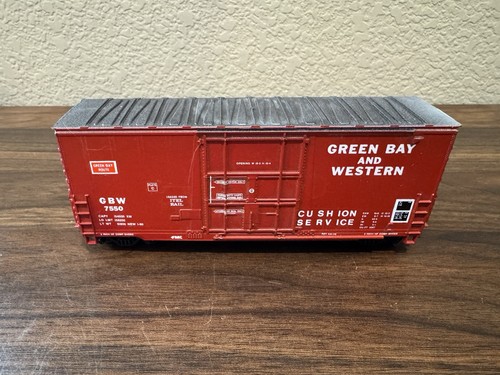 Athearn HO Scale Green Bay & Western (GBW) 40’ Hi Cube Box Car w/KDs ...