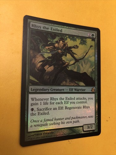MTG - Rhys The Exiled - FOIL - Morningtide - NM | eBay