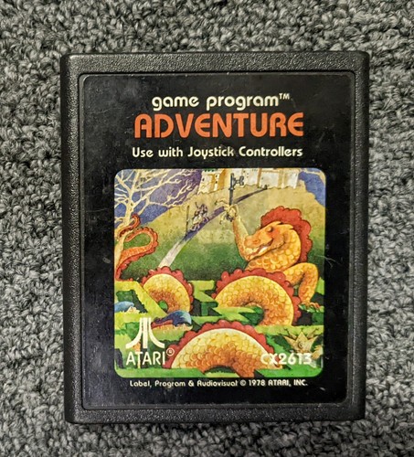 Adventure (Atari 2600, 1980), Tested! | eBay