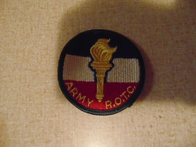 MILITARY PATCH SEW ON ROTC RESERVE OFFICER TRAINING CORPS OLDER 3 ...