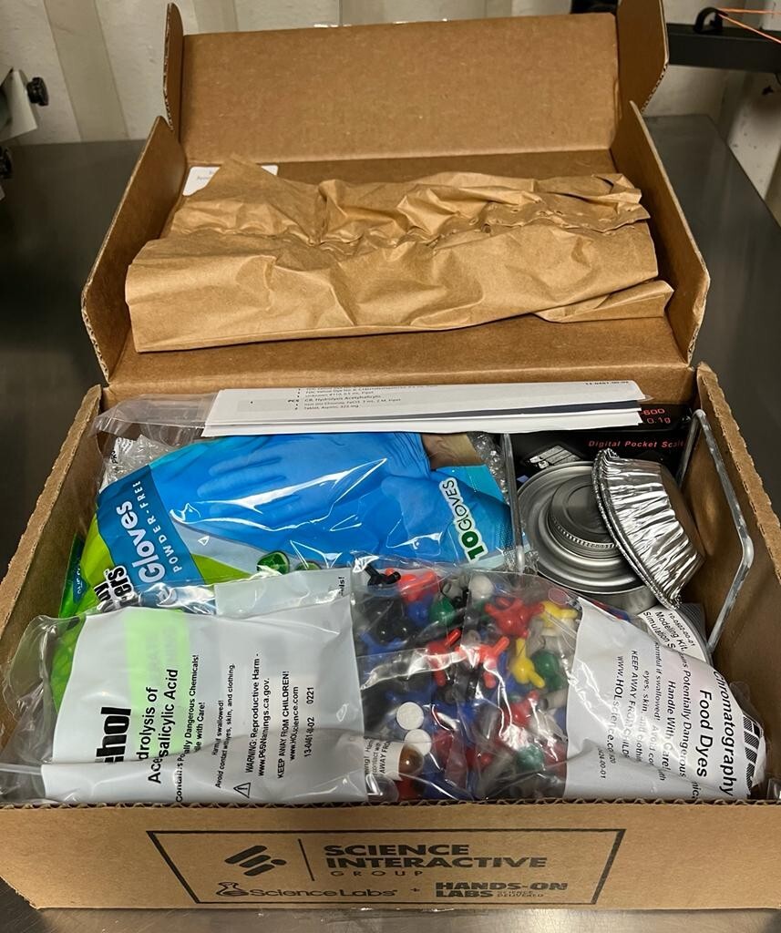 eScience interactive LP-4337-CK-01 Chemistry hands on Lab kit, New ...