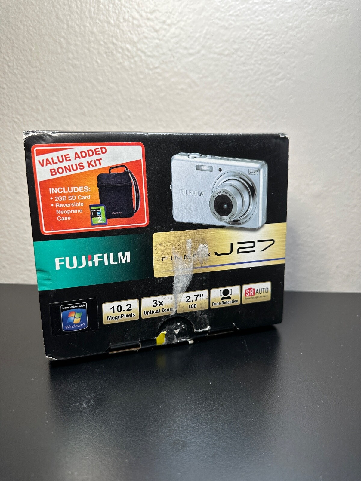 Fujifilm FinePix J Series J27 10.2MP Digital Camera - Silver for sale ...