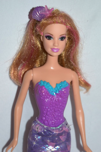 MATTEL 2013 BARBIE & THE SECRET DOOR ROMY DOLL w/ MERMAID SKIRT ...