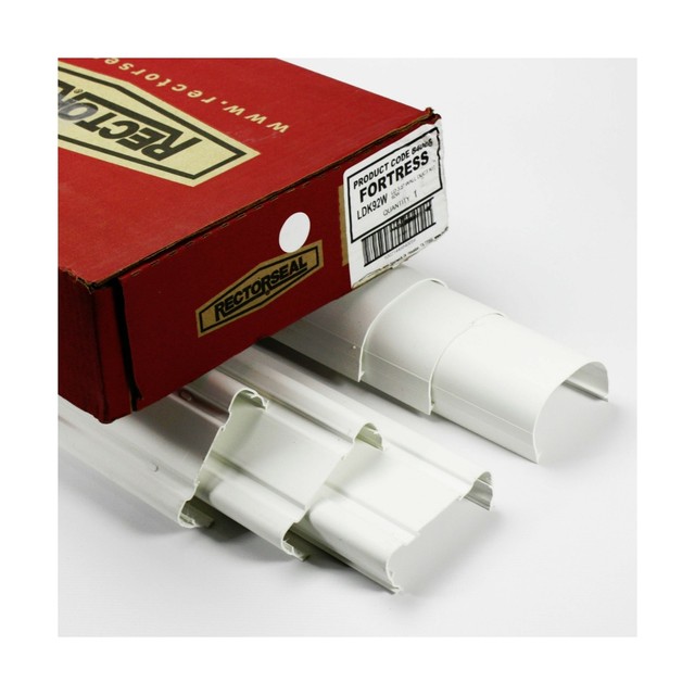 RectorSeal Fortress 92mm Wall Duct Kit Ivory 3.5in 84005 for sale ...