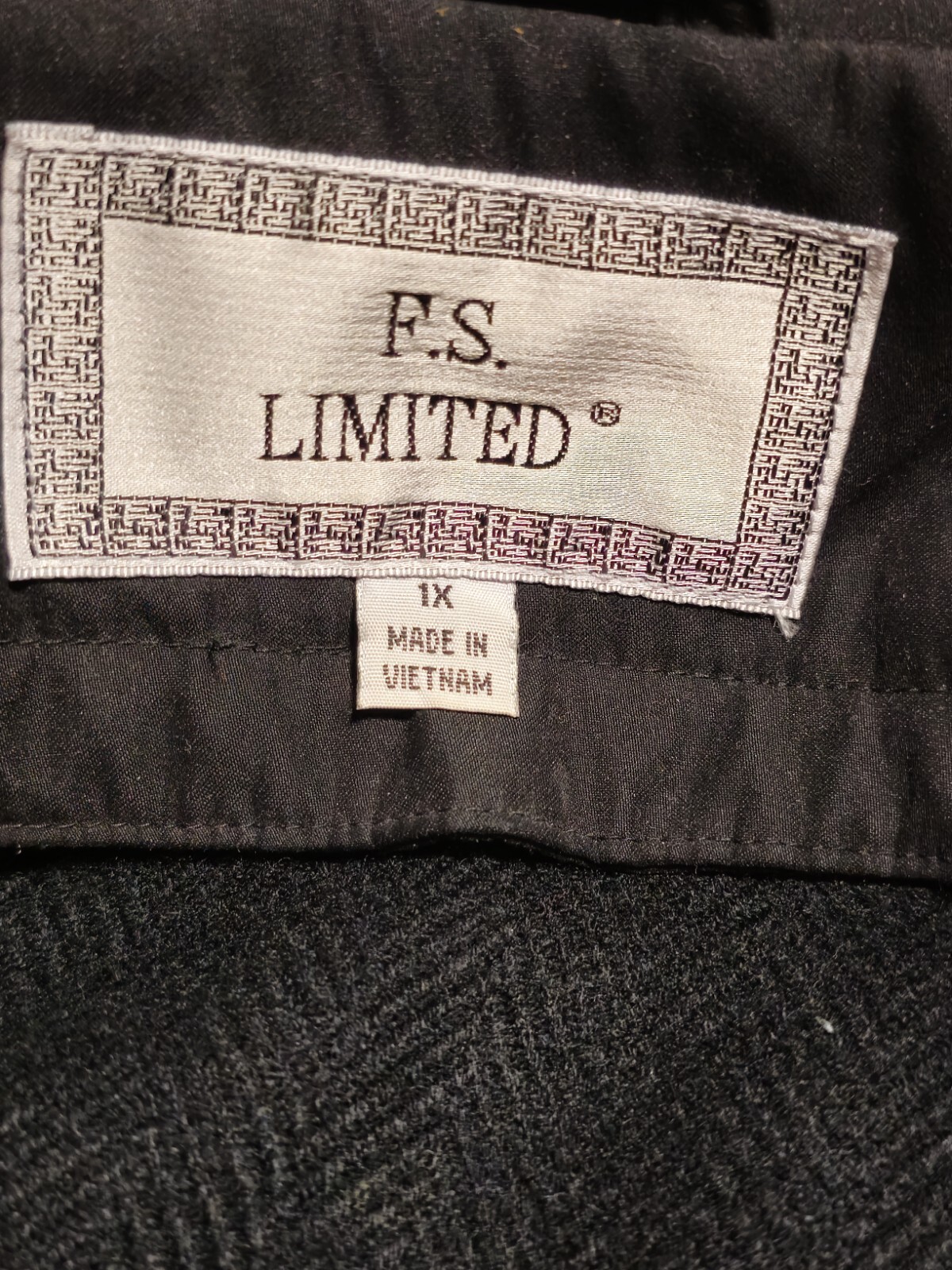 FS Limited Red Hooded Padded Winter Jacket Zip Out Liner Suede Feel ...