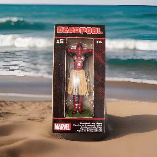 NEW Marvel Comics - Deadpool Hula Girl Doll Car Dashboard Bobble Figure ...