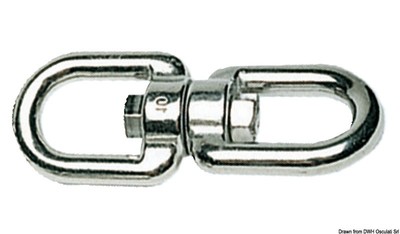 Osculati Swivel double-eye AISI 316 16 mm | eBay