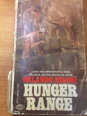 Hunger Range by Orlando Rigoni...Novel | eBay