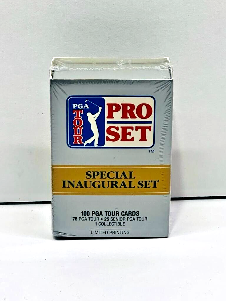 PGA Tour Pro Set Special Inaugural Set Set of 100 Cards 1990 NIB | eBay