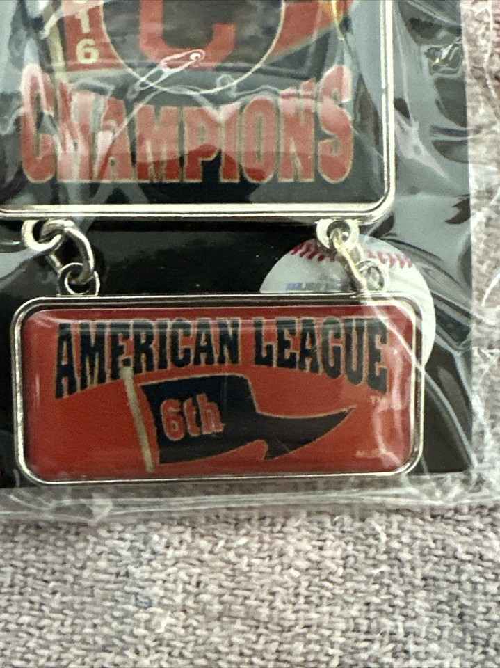 Cleveland Indians 2016 6-Time American League Champions Dangler Metal ...
