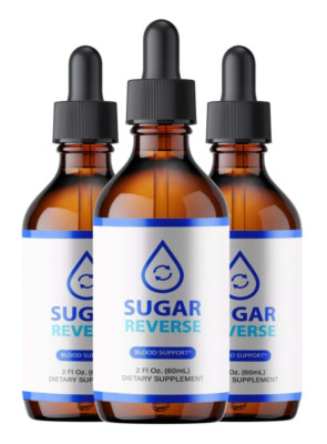 (3 Pack) Sugar Reverse Drops, Natural Blood Support Formula ...