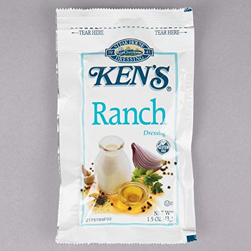Ken'S 1.5 Ounce Ranch Dressing Packets, Case of 60 726084156272| eBay