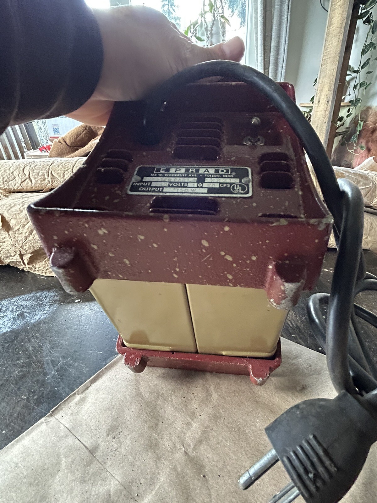 Vintage EPRAD Hot Shot Electric Heater DRIVE IN MOVIE THEATRE Hot Rat ...