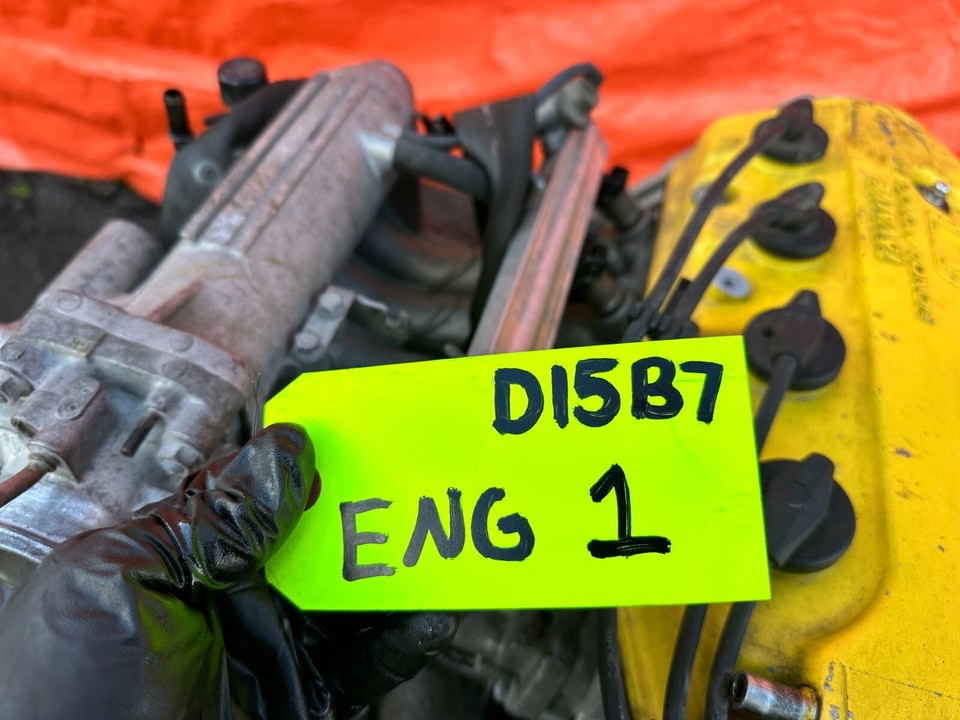 92-00 HONDA CIVIC - D15B7 - SOHC NON VTEC - ENGINE MOTOR LONG BLOCK ...