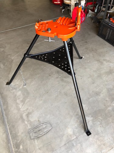 RIDGID No 40A Portable Yoke Vise 1/8" to 2-1/2" 40 A Pipe Tristand | eBay