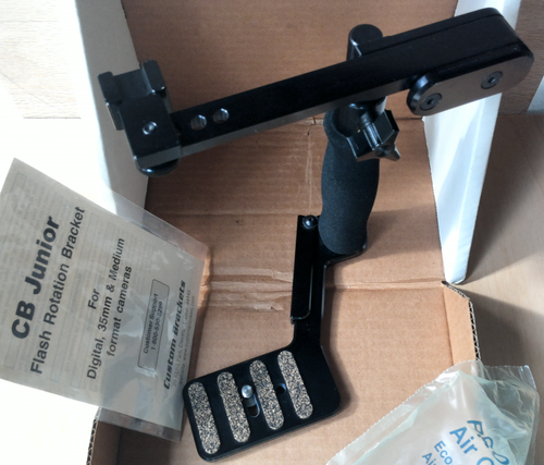 Custom Brackets CB Junior Camera Flash Rotation Bracket Locking Shoe ...